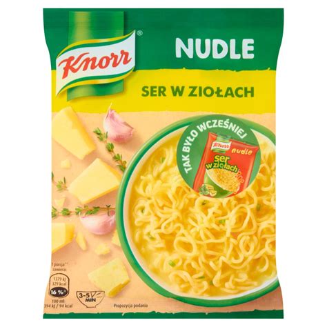Knorr Nudle Ser W Zio Ach Zupa Danie G Mainbox