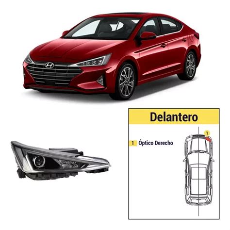 Ptico Izquierdo Hyundai Elantra