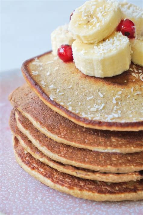 Pancakes Banane Et Avoine Sans Lactose Sans Gluten Vlourish