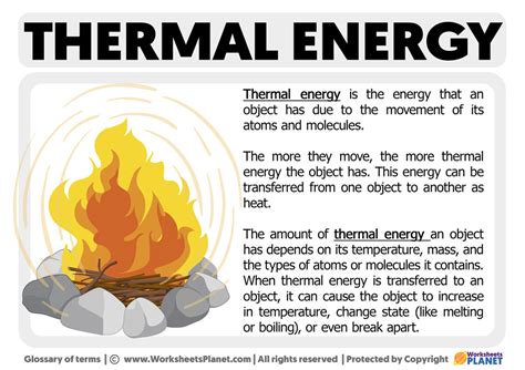 What Is Thermal Energy Definition Of Thermal Energy