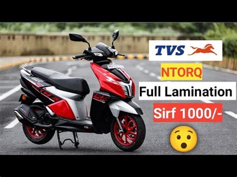 Model Tvs Ntorq Race Edition Full Modification Ntorq Scooty
