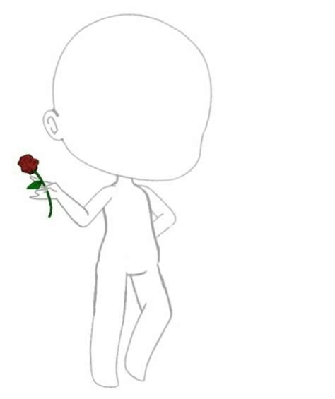 Gacha Life In Anime Poses Reference Anime Poses Drawing Base
