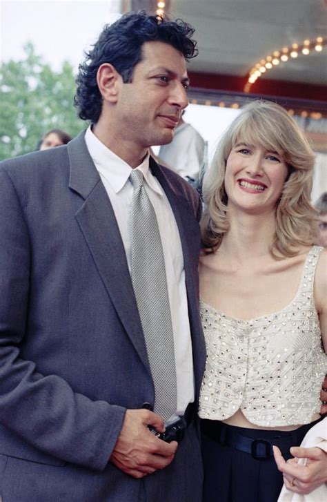 Jeff Goldblum And Laura Dern At The World Premiere Of Jurassic Park