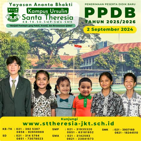 Pengumuman Ppdb Smp Kampus Ursulin Santa Theresia