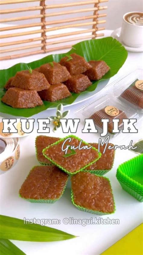 Resep Kue Jajanan Pasar Wajik Gula Merah Manis Dan Legit Okezone