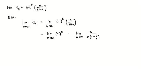 solved determine the convergence or divergence of the sequence with the given nth term if the