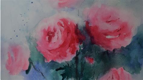 TUTO AQUARELLE FLEURS YouTube