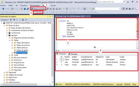 sql select consulta registros sqlserverdb