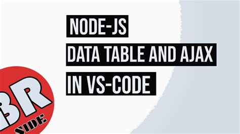 How To Use Datatable In Node Js Datatable Using HTML CSS JS And