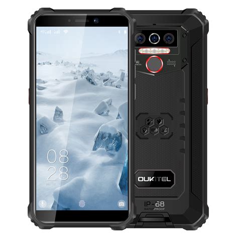 OUKITEL WP5 4G Smartphone 5 5 Inch 3 Rear Camera Android 9 0 IP68