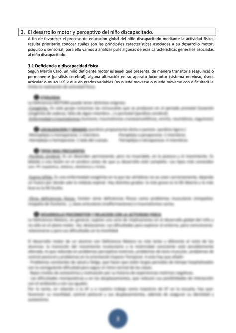 Solution Educaci N F Sica Primaria Tema Desarrollo Motor Y