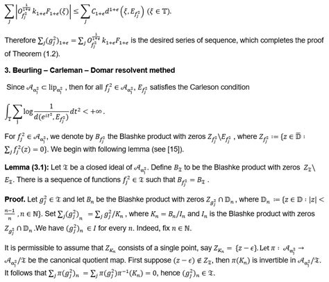 validity of closed ideals in algebras of series of square analytic functions