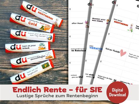 Download DU BIST Botschaften Endlich Rente für Sie 27 Banderolen