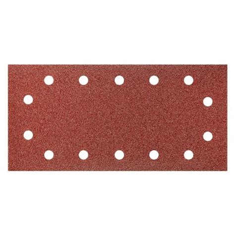 GRAPHITE Papier ścierny na rzep 115 x 230 mm K60 5 szt z otworami