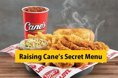 Raising Canes Secret Menu Updated December 2024