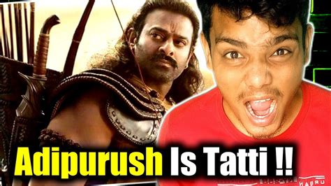 YE KYA BAWASIR BANA DIYE HO BE Adipurush Is Cringe SmyCool YouTube