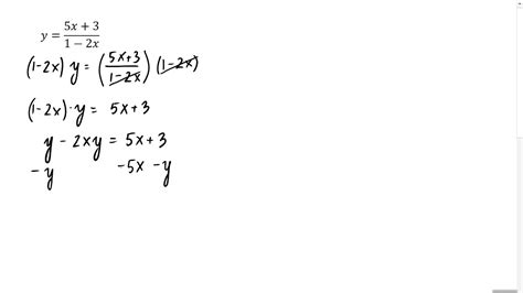 how to isolate a variable when it is in the denominator youtube