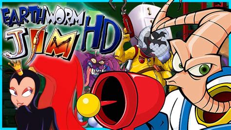 Earthworm Jim HD Long Play FULL GAME Groovy PS3 YouTube