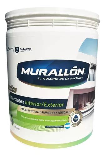 Pintura Latex Interior Exterior Blanco Pared Lts Premium
