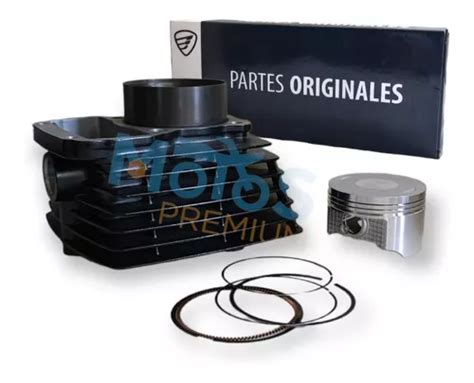 Kit Cilindro Piston Y Anillos Italika Sptfire Original Meses Sin