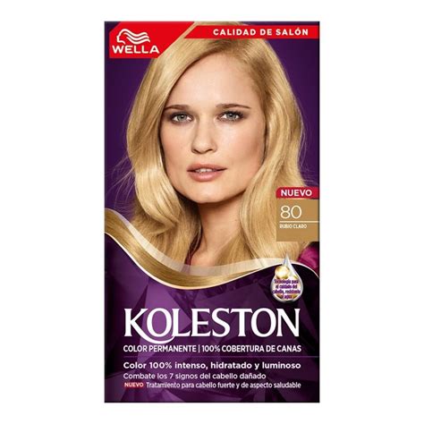 Tinte Para Cabello Koleston 80 Rubio Claro Walmart