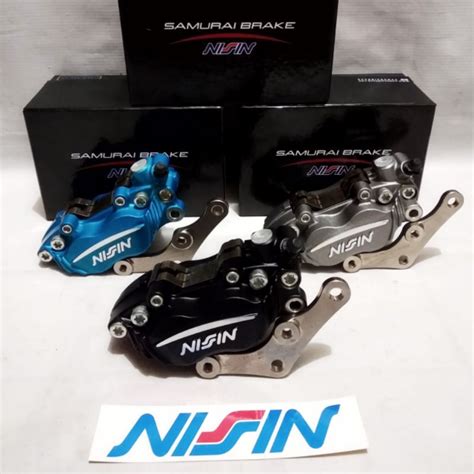 Jual Kaliper Depan Nissin Samurai NMAX 4 Piston Nissin Samurai Original