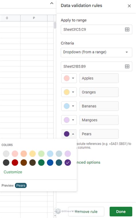 Create Drop Down List In Google Sheets From Another Sheet