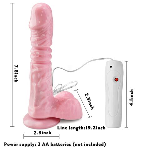 Thrusting Vibrator Dildo G Spot Multispeed Massager Adult Sex Toys For