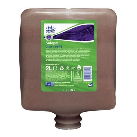 DEB Stoko Solopol Classic Pure Håndrensepasta 2000 ml Personlig pleje