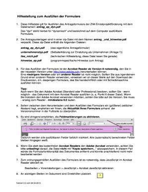 Fillable Online Hilfestellung Zum Ausf Llen Der Formulare Fax Email