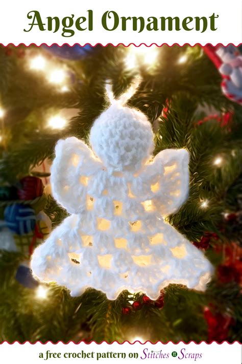 Free Pattern Angel Ornament Stitches N Scraps