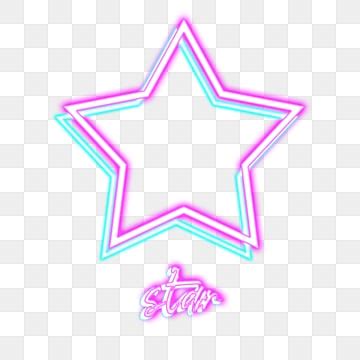 Estrellas De Neón PNG Vectores PSD e Clipart Para Descarga Gratuita