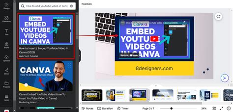 How Do I Embed A YouTube Video In Canva Presentation Web Design