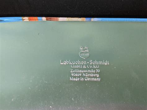Lebkuchen Schmidt Nürnberger Lebkuchen Blechdose ohne Inhalt eBay