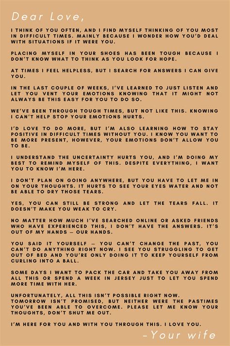 Letters To My Husband Artofit