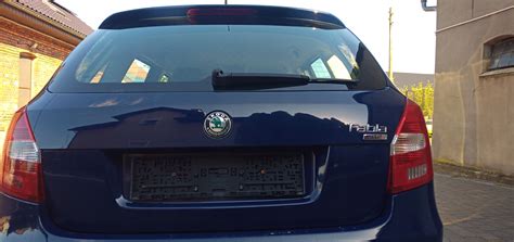SKODA FABIA II FL KOMBI KLAPA TYŁ TYLNA BAGAŻNIKA 5J6 za 550 zł z