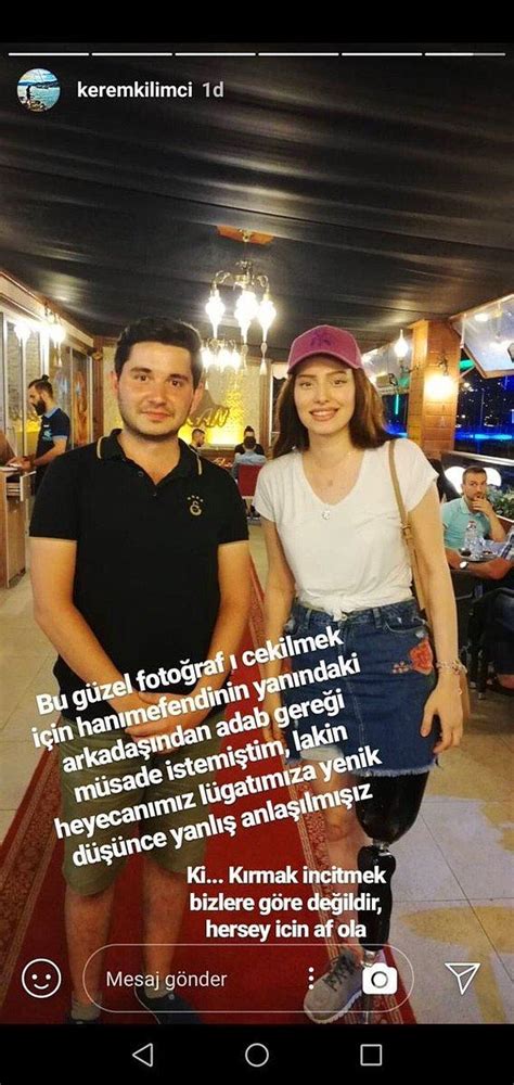 Neslican Tay ın Kendisiyle Fotoğraf Çektirmek İsterken Yanındaki