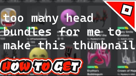 How To Get More Free Bundles In Roblox Youtube