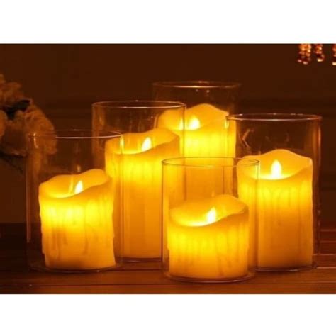 Jual Lilin LED Sumbu Goyang Efek Meleleh Lampu Pesta Dekorasi Ulang