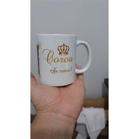 Caneca Personalizada Foto Logo Mensagem Shopee Brasil