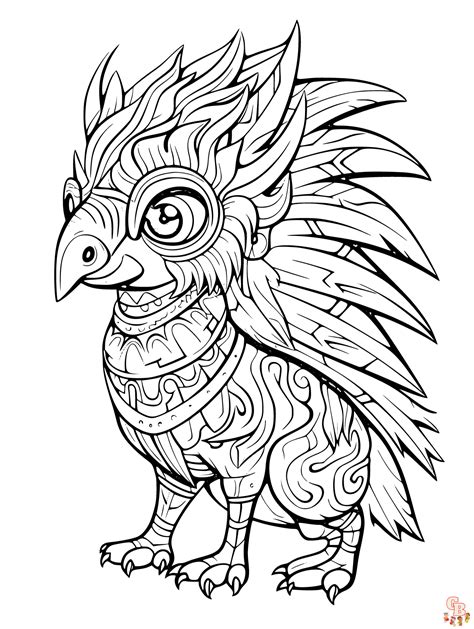 Dibujos Para Colorear De Alebrijes Imprimibles Gratis Para Ni Os Y Adultos
