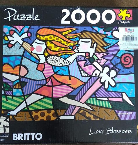Quebra Cabeça Romero Britto 2000 Love Blosson Lacrado Mercado Livre