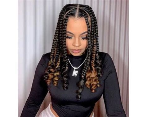 Box Braids Hairstyles For Black Women Fabbon