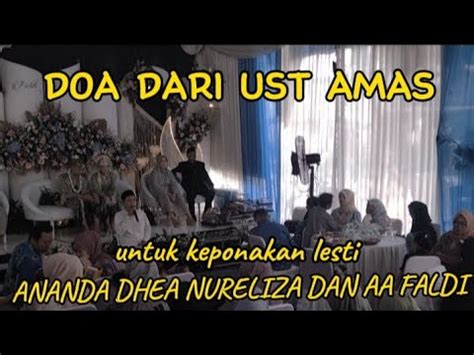 Doa Ustad Amas Untuk Keponakan Lesti Ananda Dhea Nureliza YouTube