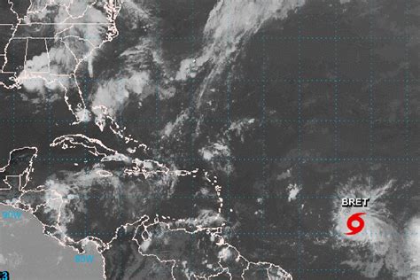 Se forma la tormenta tropical Bret esta sería su trayectoria