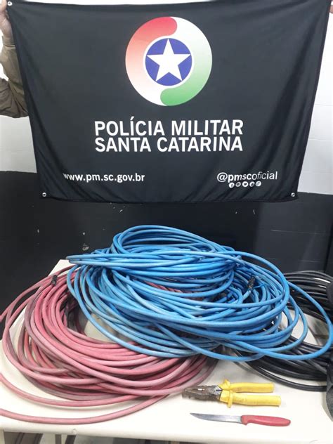 Dois são detidos por furto de fios em Criciúma SulNotícias