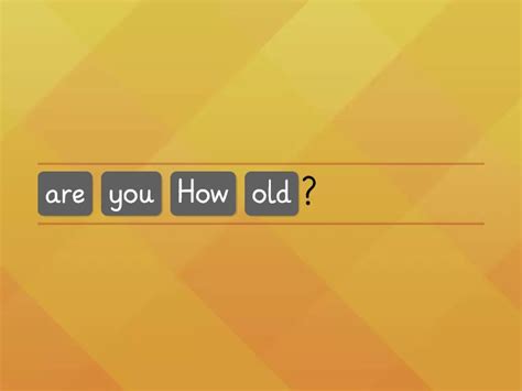 Grammar Phrases Unjumble