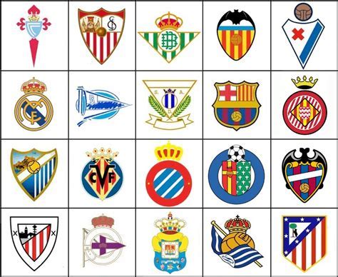La Liga Team Logos