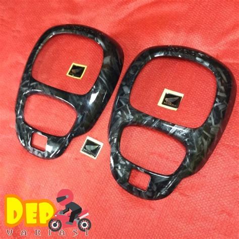 Jual Cover Garnish Speedometer Carbon Wtp Kevlar Forged Honda Scoopy