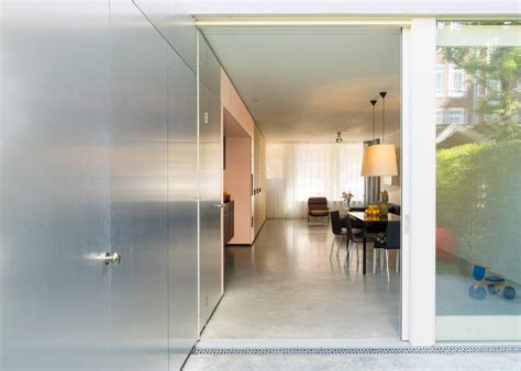 Shift Uses Barcode Like Wall Cabinet To Transform Amsterdam Townhouse Amsterdam Netherlands